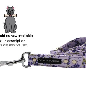 Purple Lavender Dog Collar, Purple Floral Dog Collar in 15 Different Sizes XS XL - Etsy