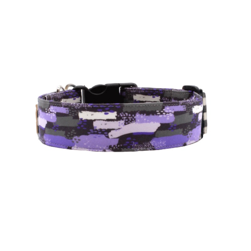 Purple Dog Collar - Etsy