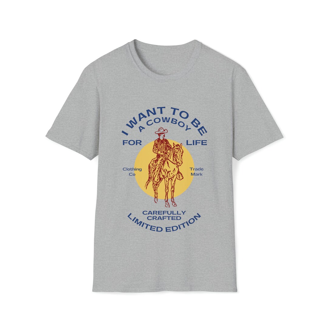 Cowboy for Life Shirt, Cowboy Shirt, Western Shirt, Horse Shirt, Gift ...