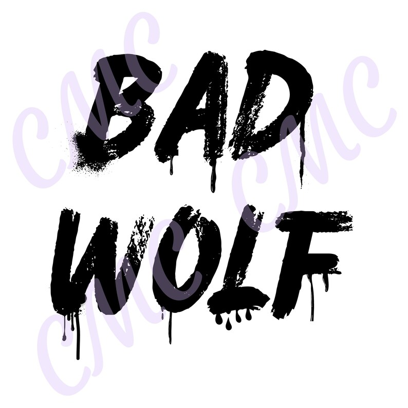 Bad Wolf Doctor Who PNG & SVG - Doctor Who Rose Tyler - the Doctor ...