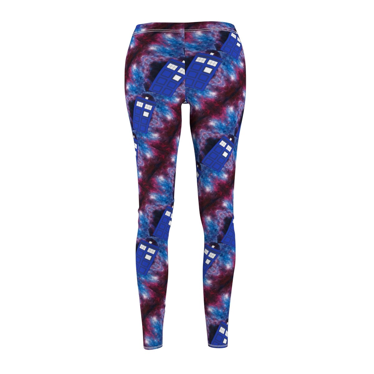Police Box Yoga Leggings - Galaxy Space Pants, Women's Gift - Etsy