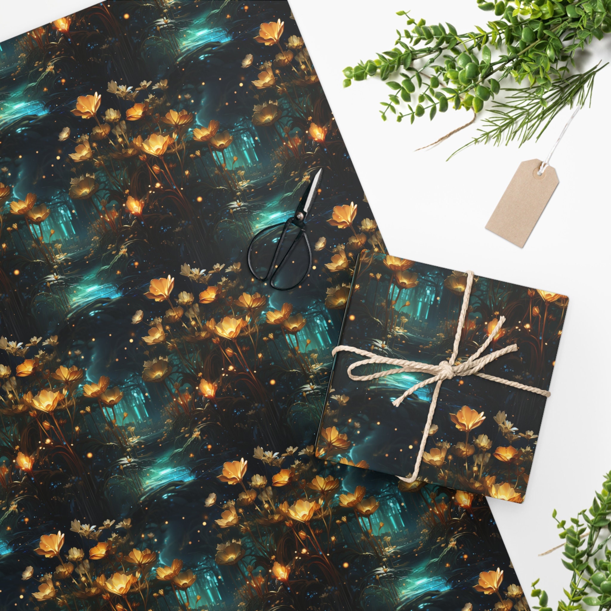 Enchanted Forest Wrapping Paper for Gifts sold by Ulyana Nikitina | SKU ...