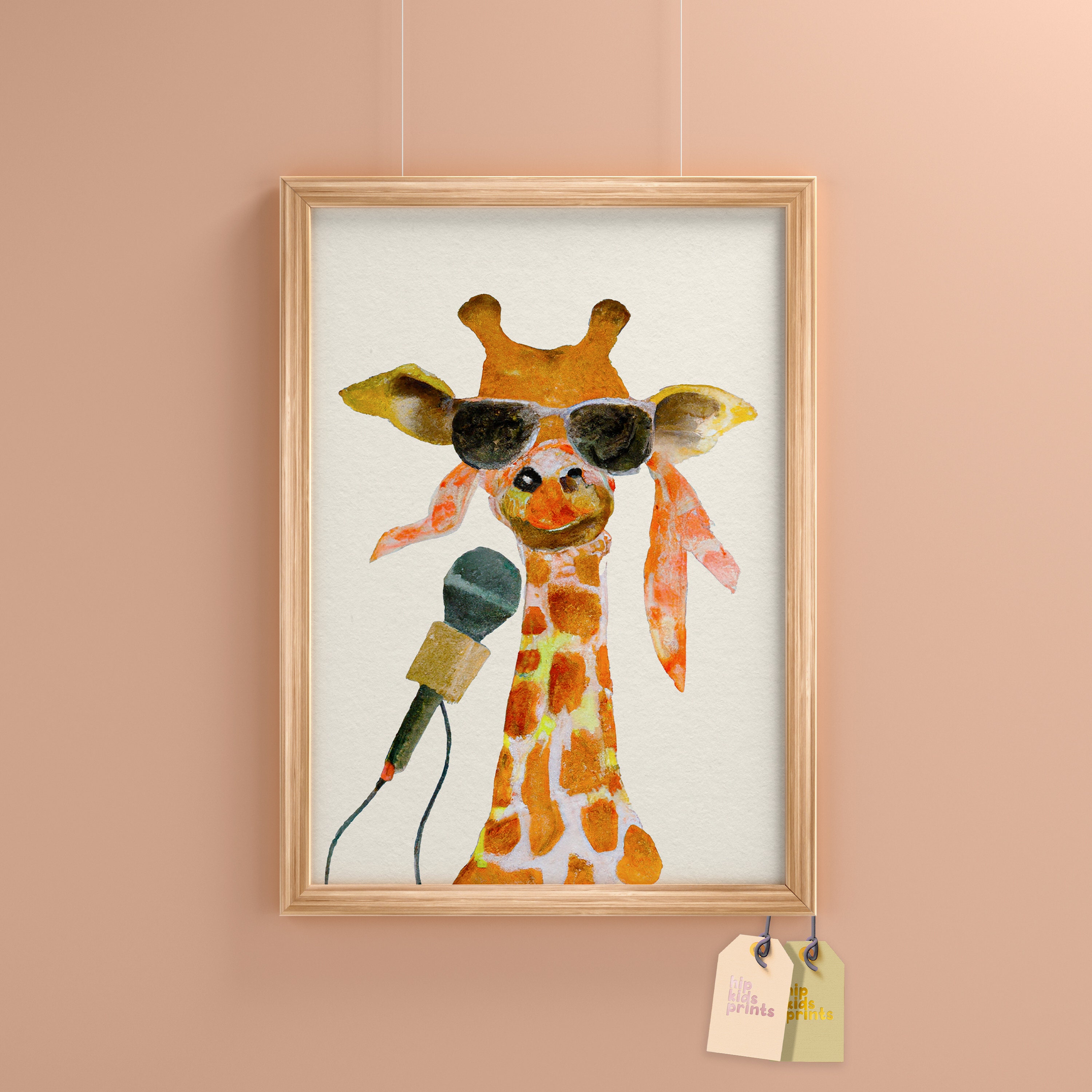 Giraffe Singing