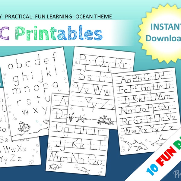 Ocean Printables - Etsy