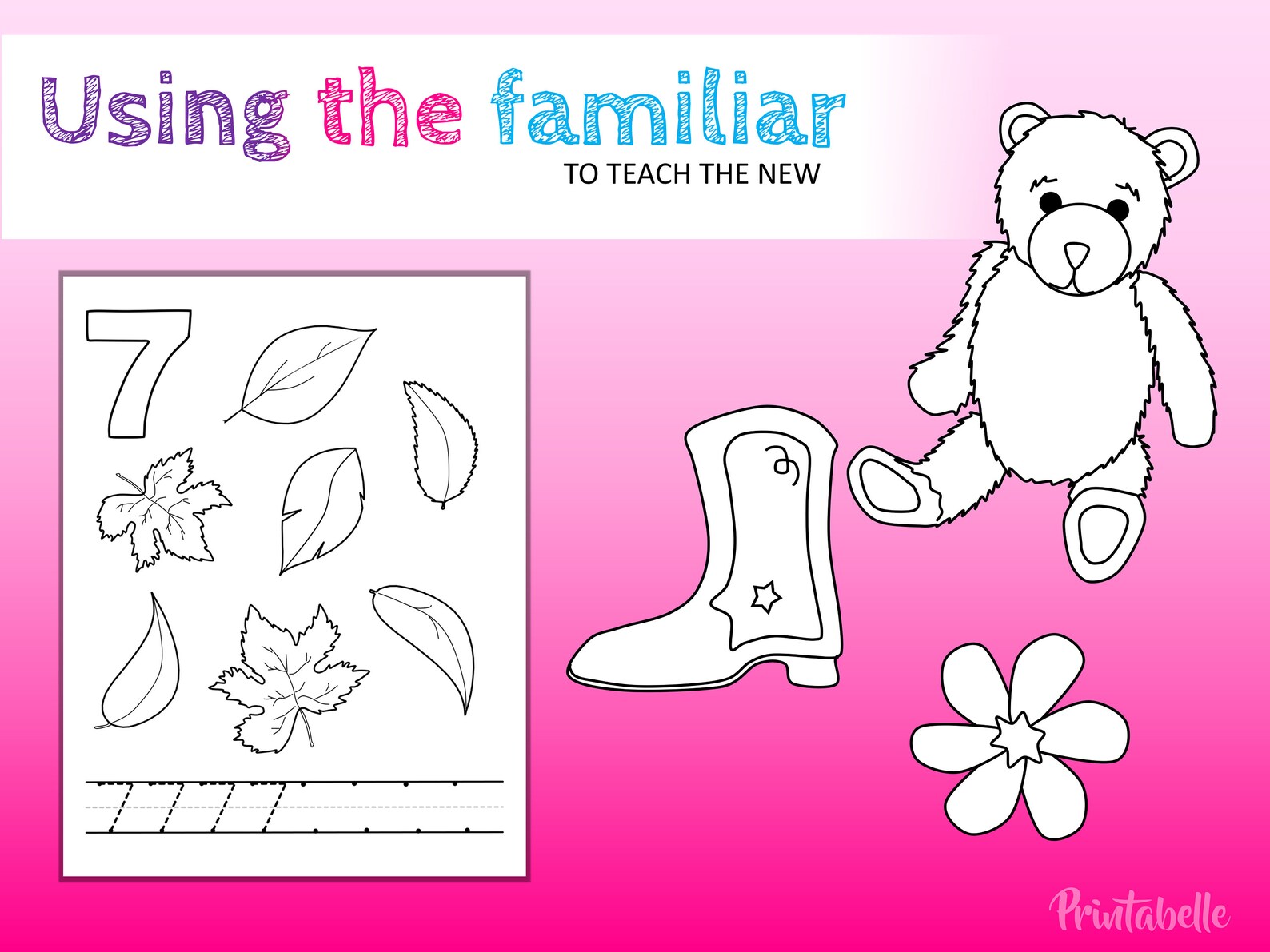Learning Numbers, Printable Activity Coloring Pages, Kids Activity ...