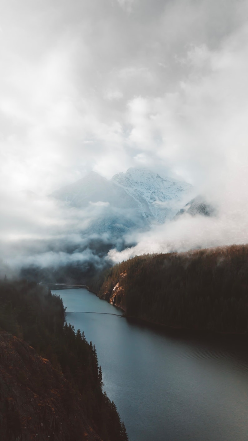 Pack of 5 PNW Ios 16 Wallpapers, Nature Aesthetic, Fall, Pacific ...