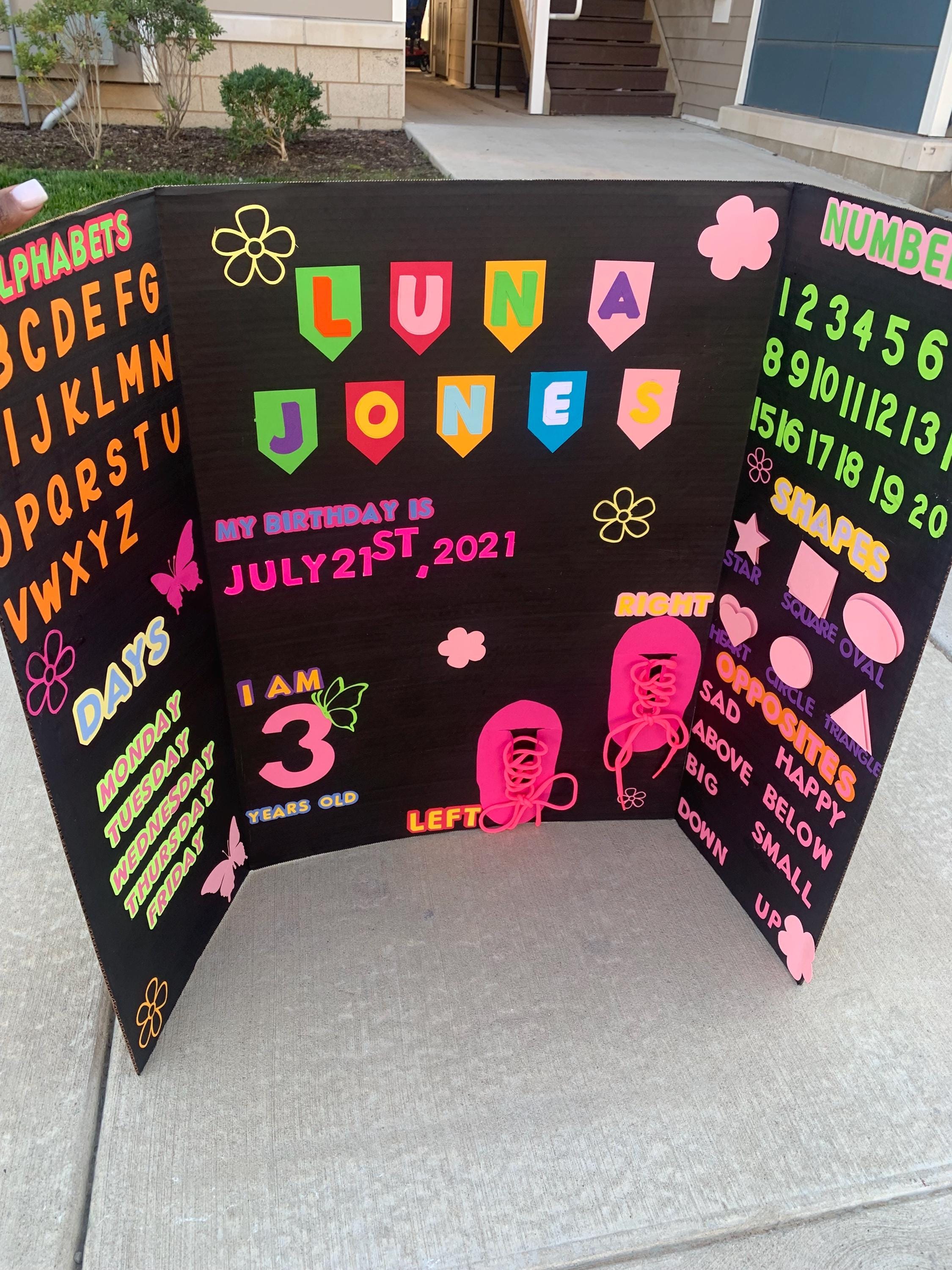 Toddler Learning Board - Etsy