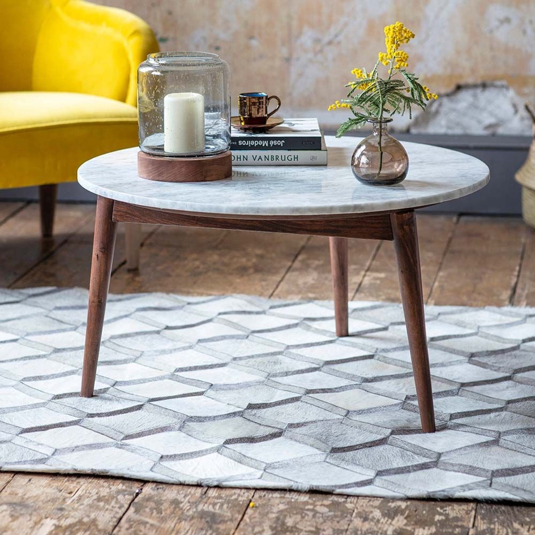 Deco Marble Coffee Table - Etsy
