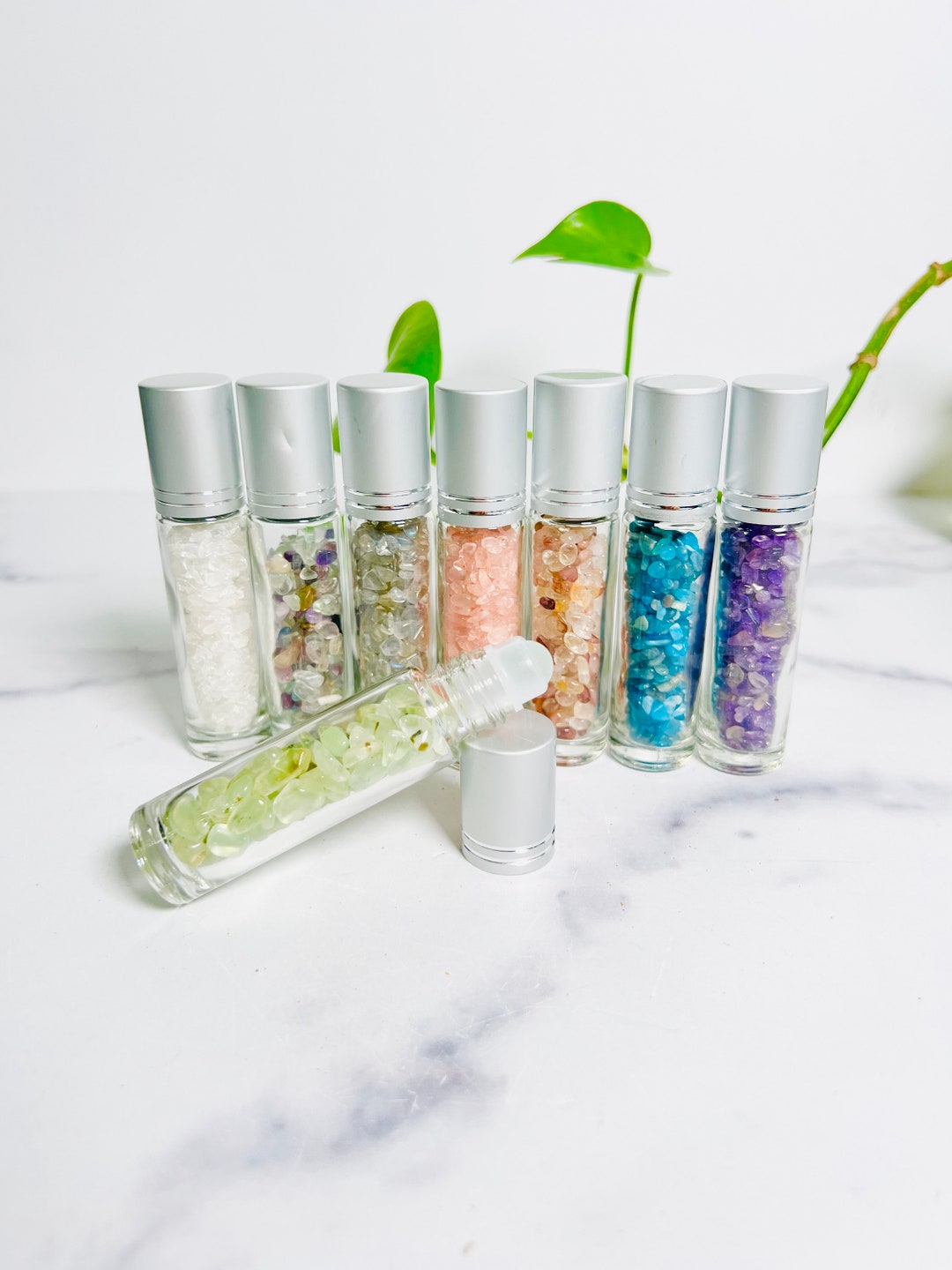 ALTER SUPPLY Crystal Chips Perfume Bottle - Etsy