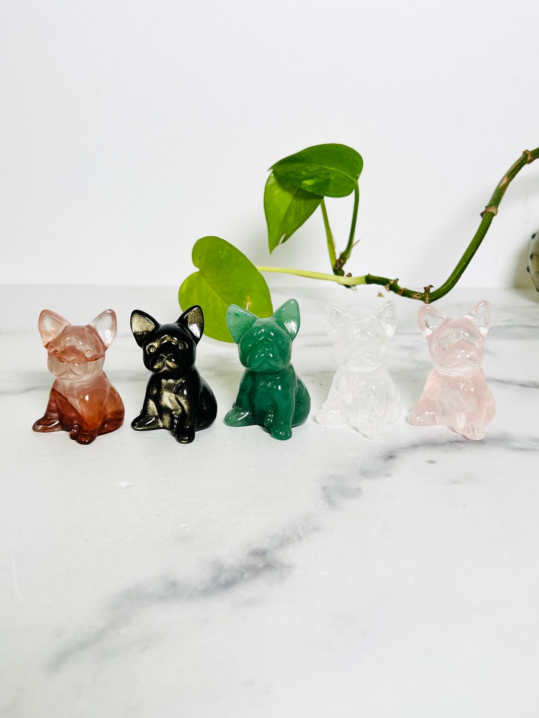 Crystal Frenchie Carving Crystal French Bulldog - Etsy