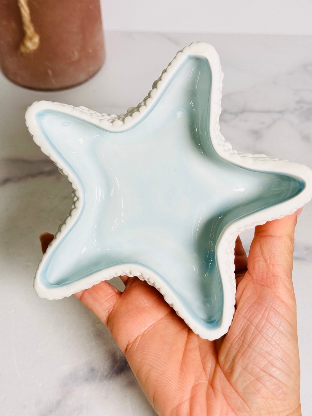 Starfish Ceramic Bowl - Etsy