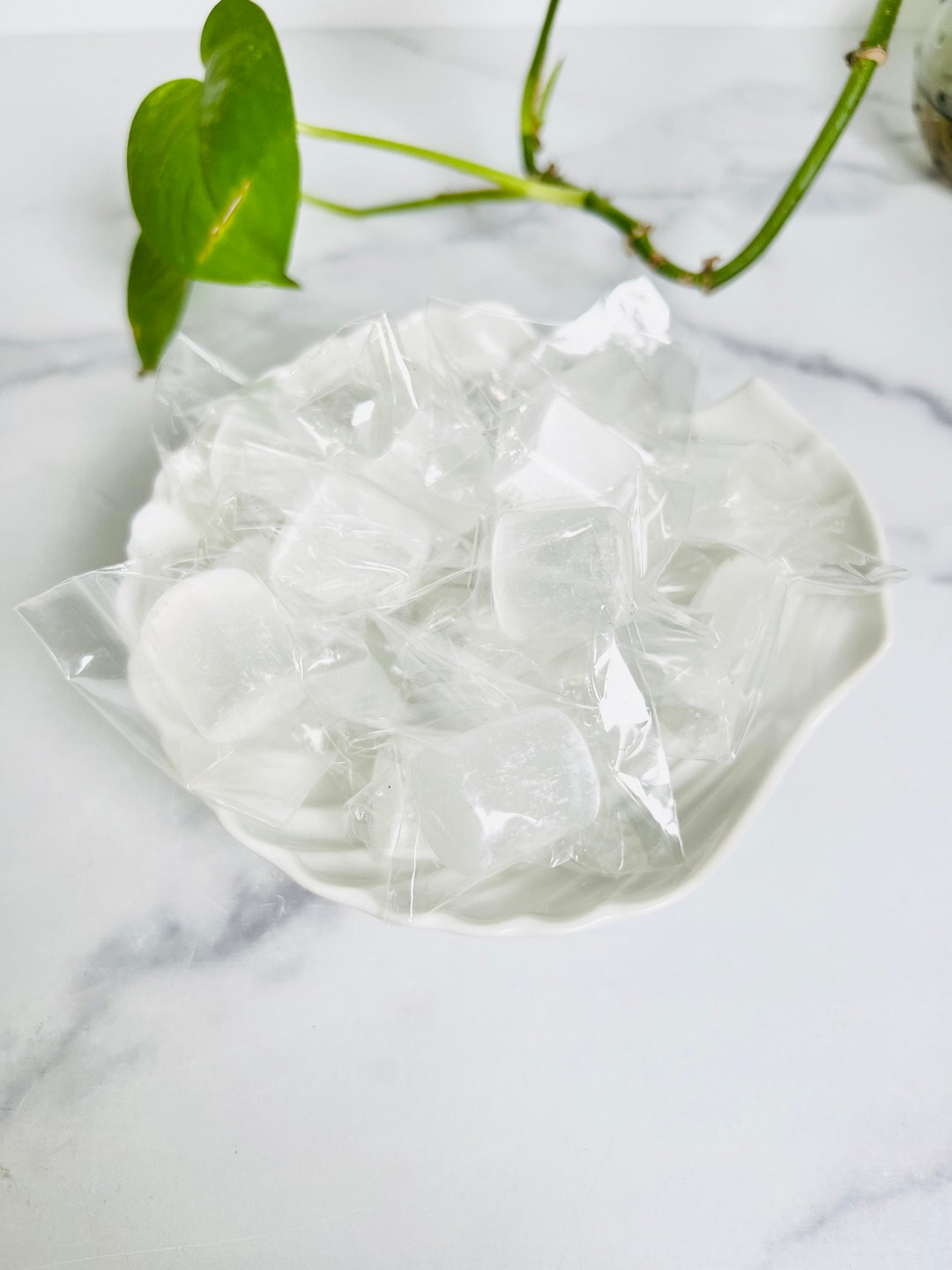 Selenite Tumbled Stone - Etsy