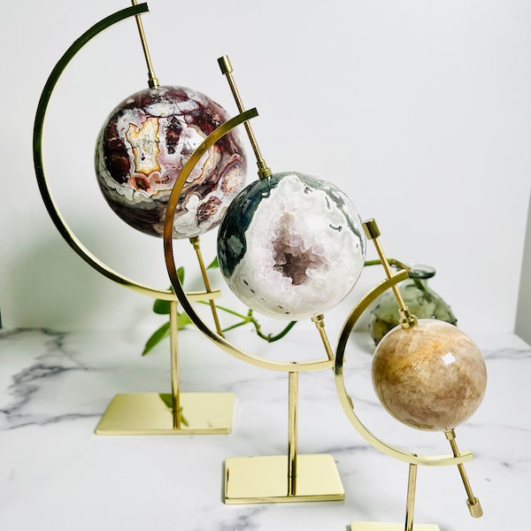 Glass Sphere Holder - Etsy