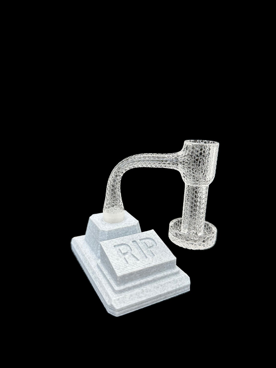 Custom RIP Banger Glass Marble Display - 10mm 14mm 18mm Sizes Colors ...