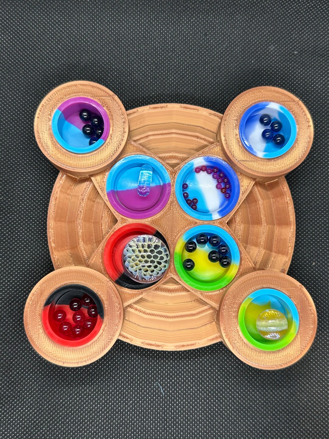 8x Terp Pearl Organizer Dab Station Mini Dab Pad Terp Pearl - Etsy