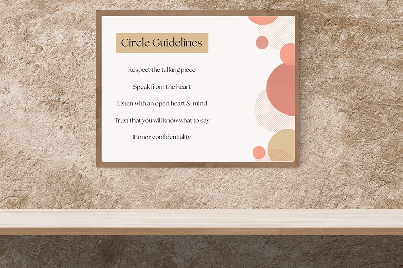 Restorative Circle Guidelines | Restorative Justice Practices | Restorative Discipline ...