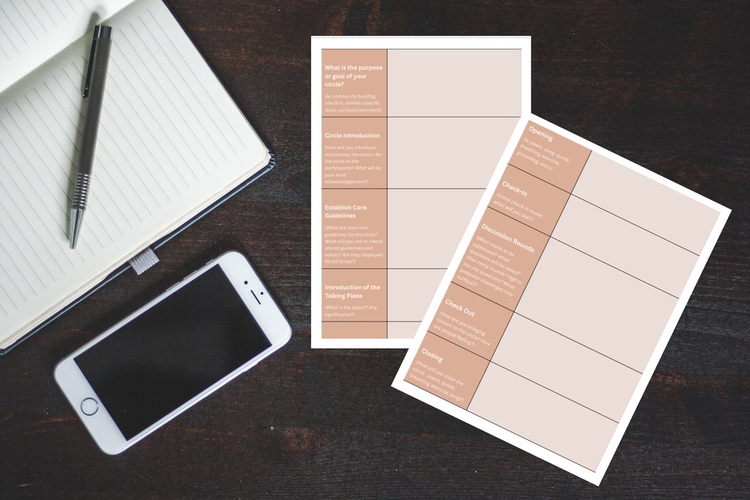 Circle Planning Guide | Restorative Practices | Community Building ...