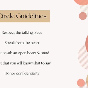 Restorative Circle Guidelines | Restorative Justice Practices | Restorative Discipline ...