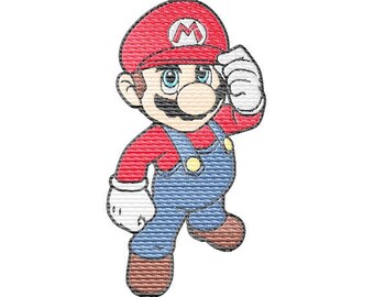 Mario Characters Embroidery - Etsy
