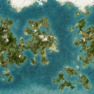 Custom Fantasy Map Commission - Large Digital File Download - Etsy