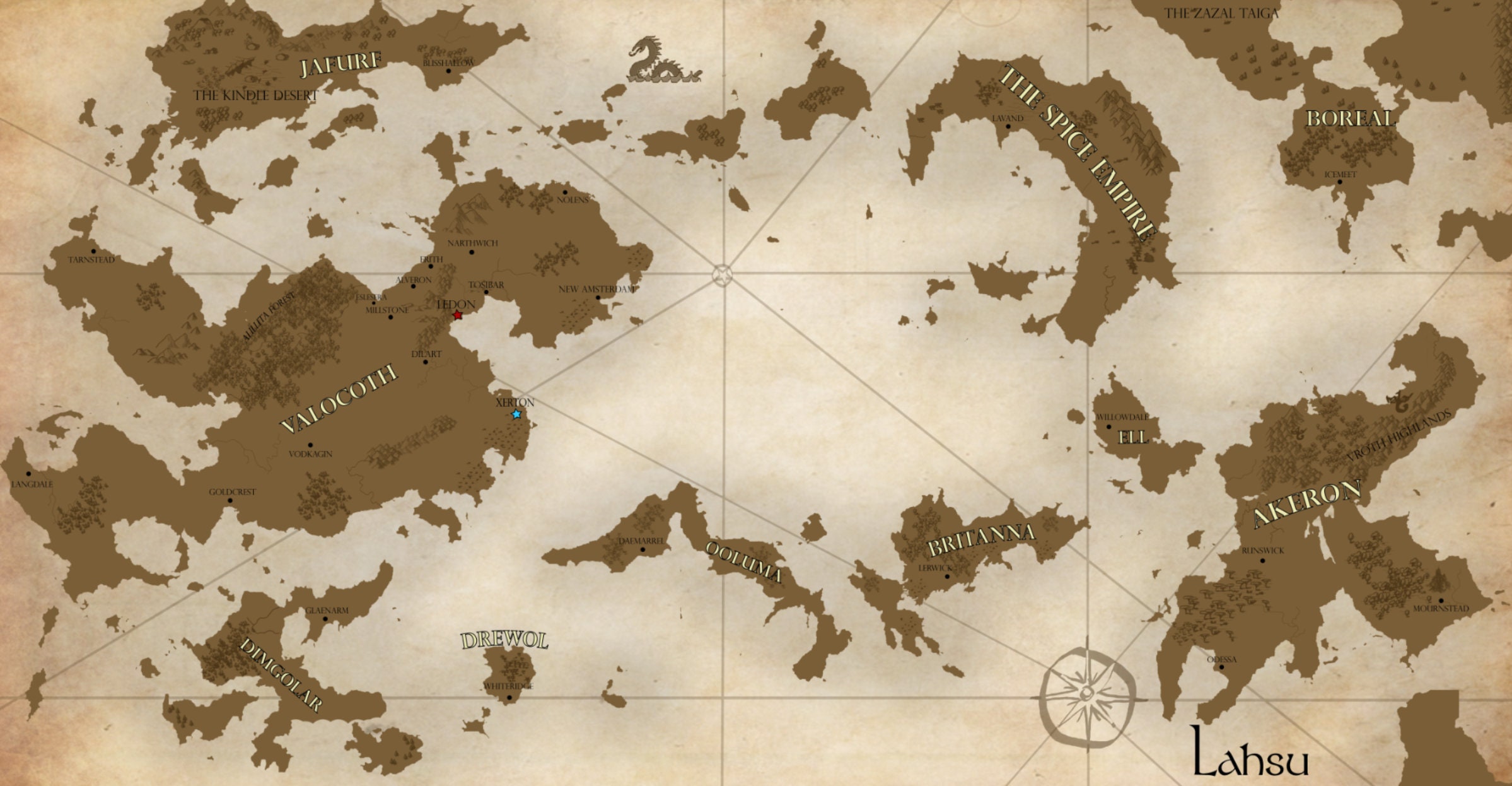 Custom Fantasy Map Commission - Large Digital File Download - Etsy