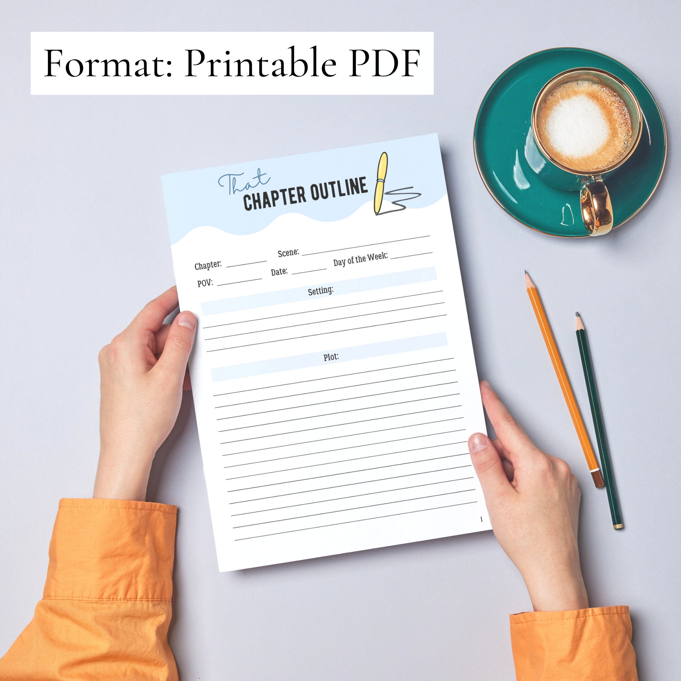 Chapter-by-chapter Outline - Nanowrimo Worksheet, Novel Outline ...