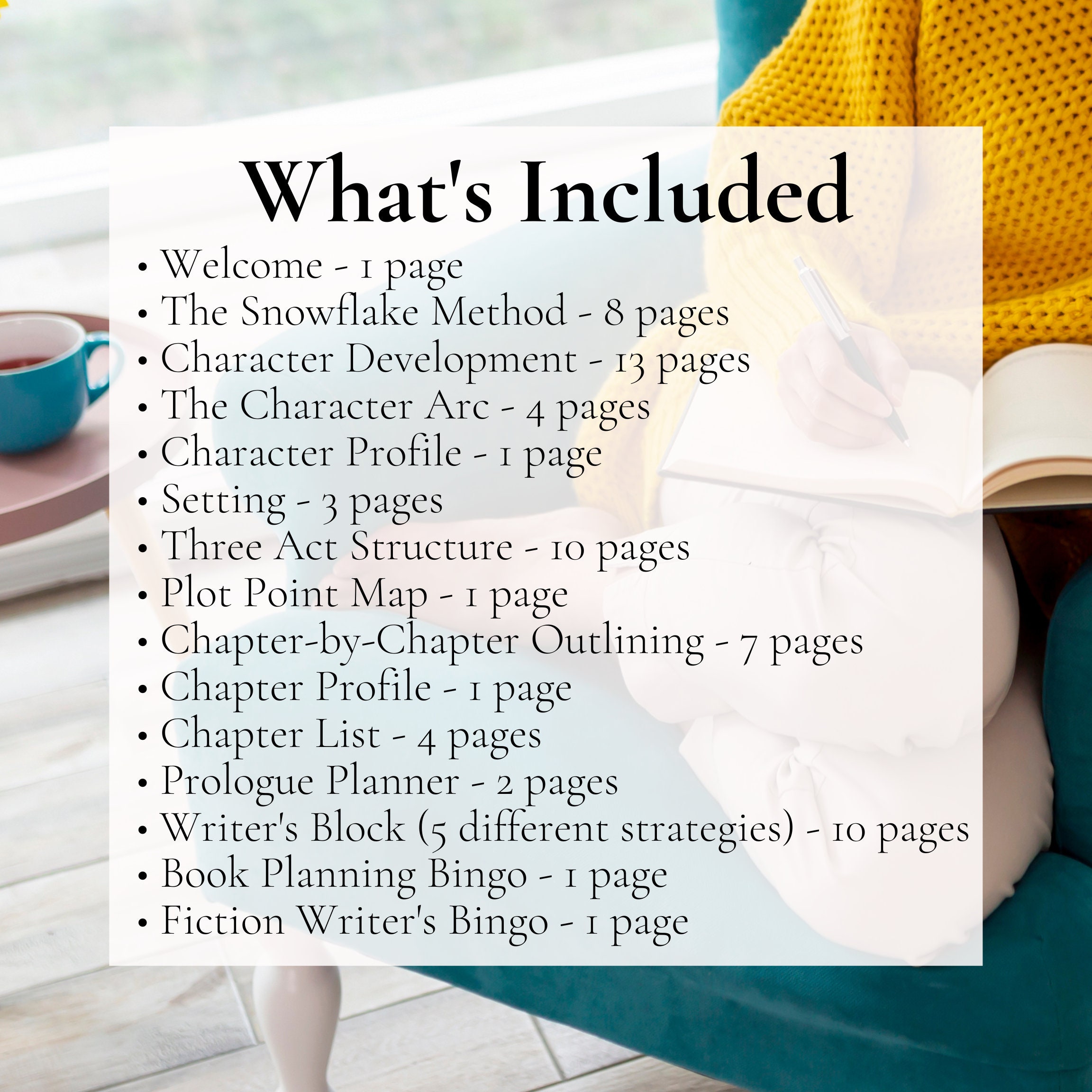 Plan a Book Kit - Write a Book, Write a Novel, Plan a Book, Plan a ...