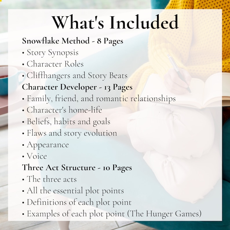 Snowflake Method Bundle Snowflake Method, Snowflake Method Worksheet ...