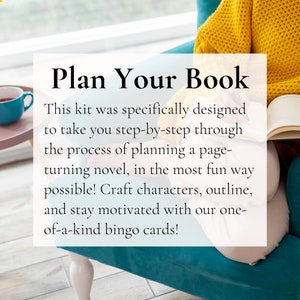 Plan a Book Kit - Write a Book, Write a Novel, Plan a Book, Plan a ...