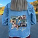 Custom Hand Painted Jean Jacket Personalized Concert Jean Jacket Sports ...