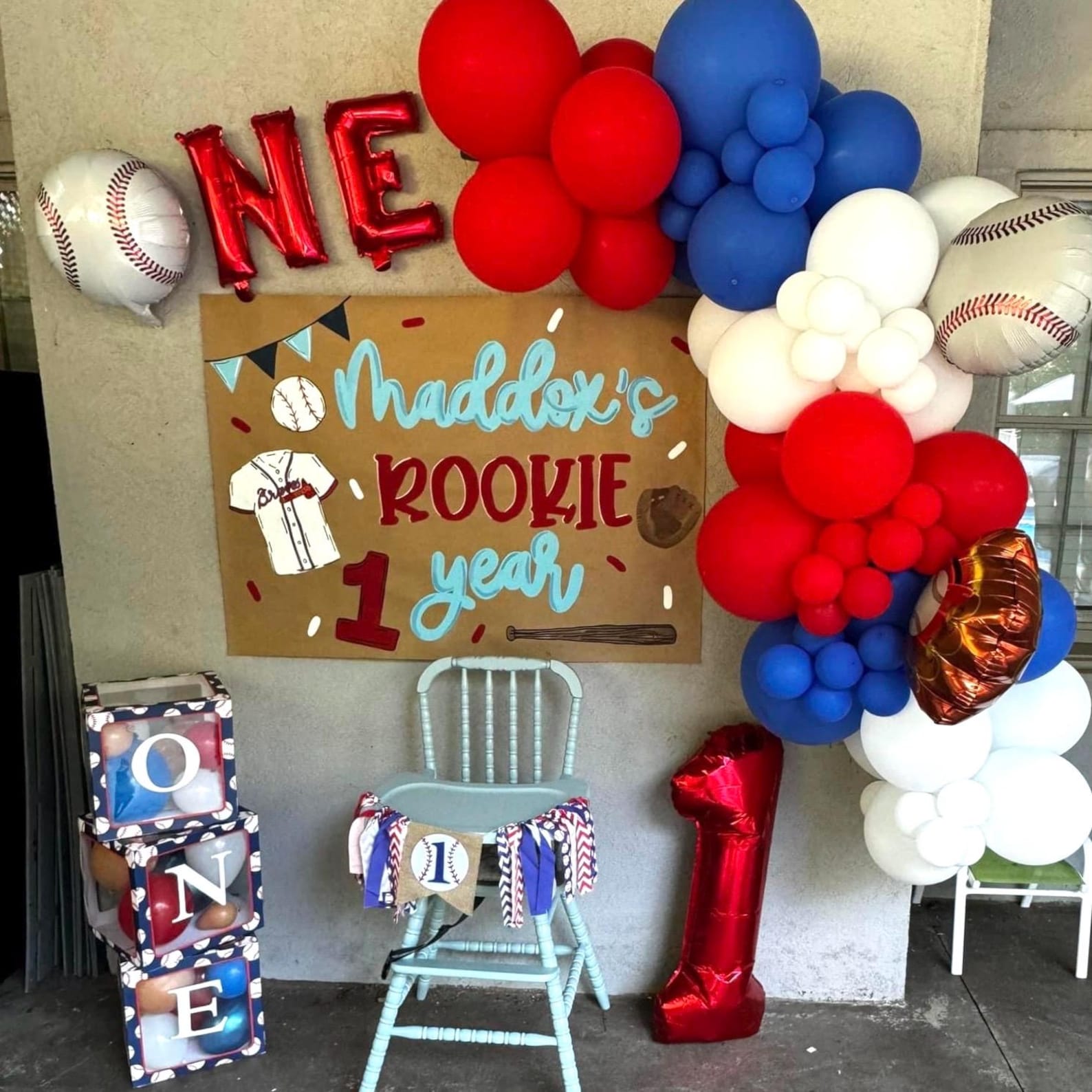 Hand Painted Custom Party Banner: Kraft Paper Birthday Decor - Etsy