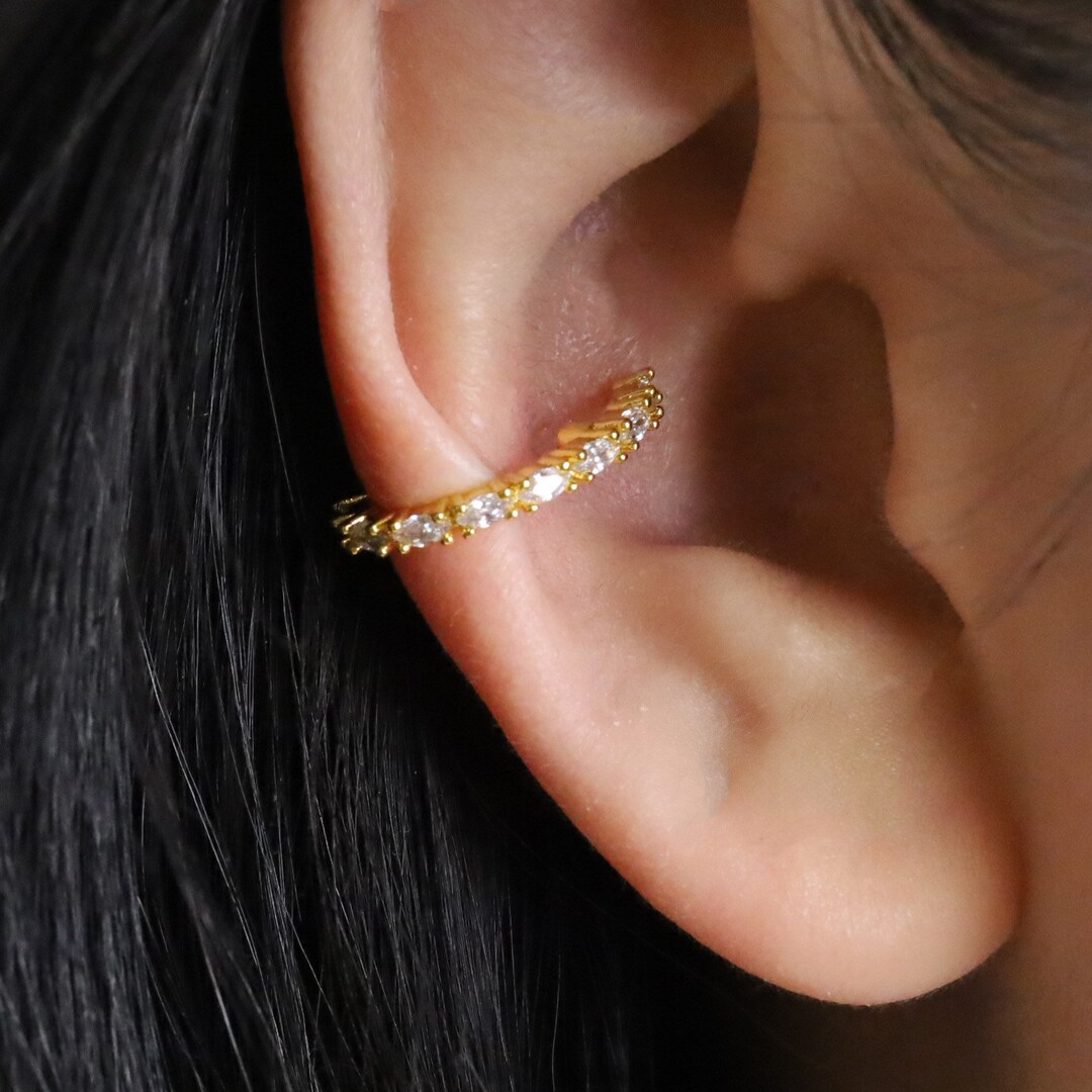 Screw Back Studs 18k Gold Everyday Stud Earring Hypoallergenic Dainty ...