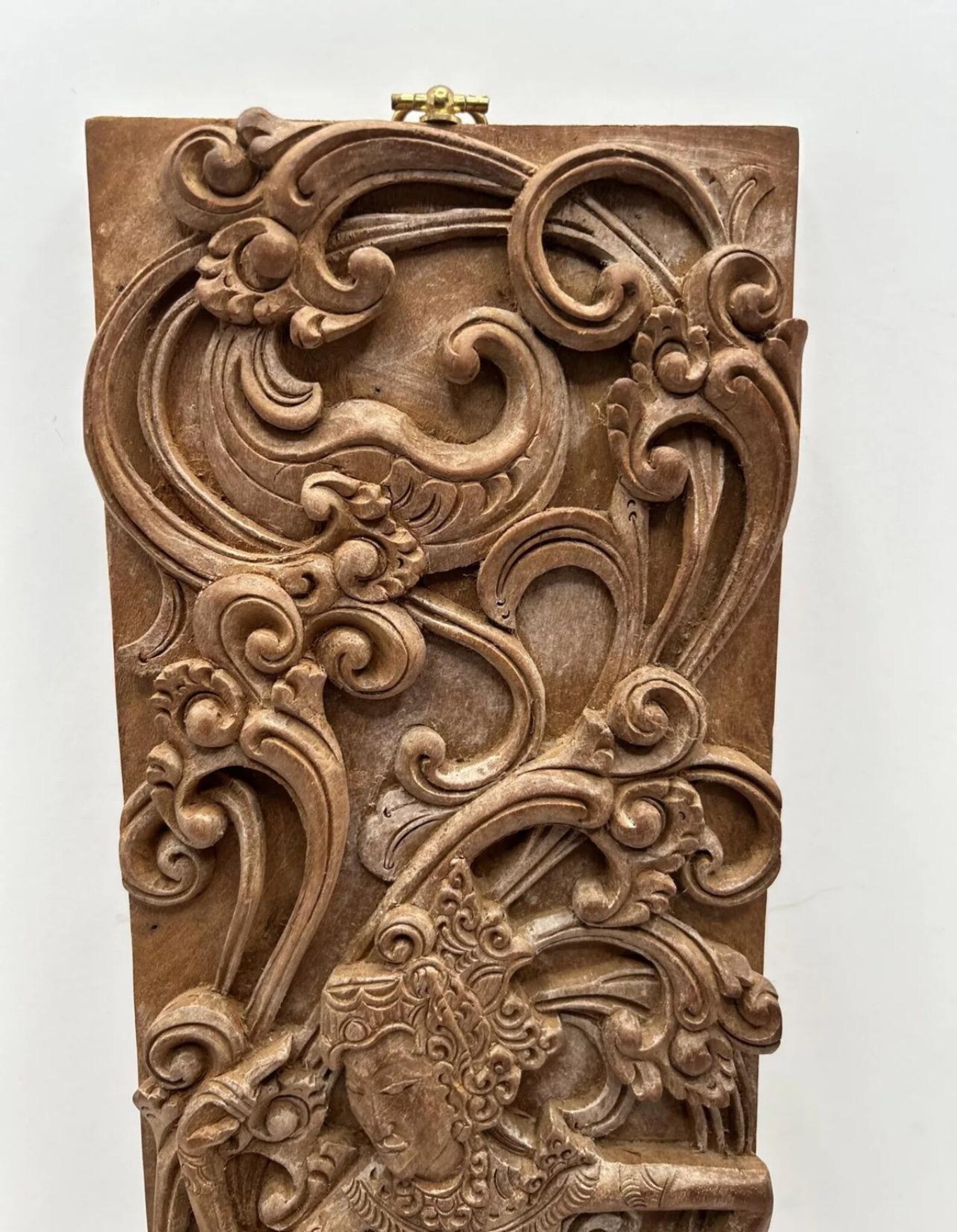 Antique “RAKA” INDONESIAN MAHOGANY Wood Plaque 18.5 Inches - Etsy