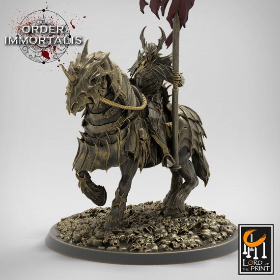Blood Cavalier Order Immortalis Lord of the Print - Etsy Blood Cavalier Order Immortalis Lord of the Print - Etsy