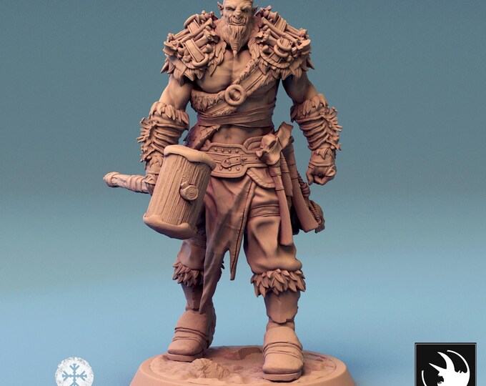Orc Warrior/barbarian Army | Northern Orcs | Rescale Miniatures | Dnd ...