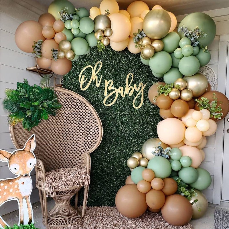 Woodland Baby Shower Balloon Arch - Etsy