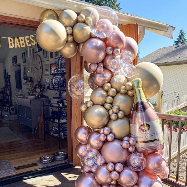 Rose Gold Balloon - Etsy