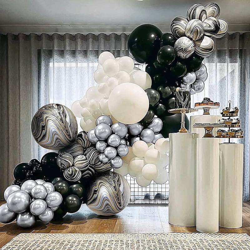 Marble Balloons - Etsy