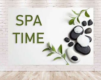 Spa Birthday Party Photo Backdrop - Etsy