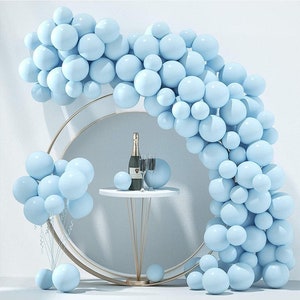 Light Blue Balloon Garland Birthday Party Decorations Wedding Baby Shower Bridal Shower Room ...