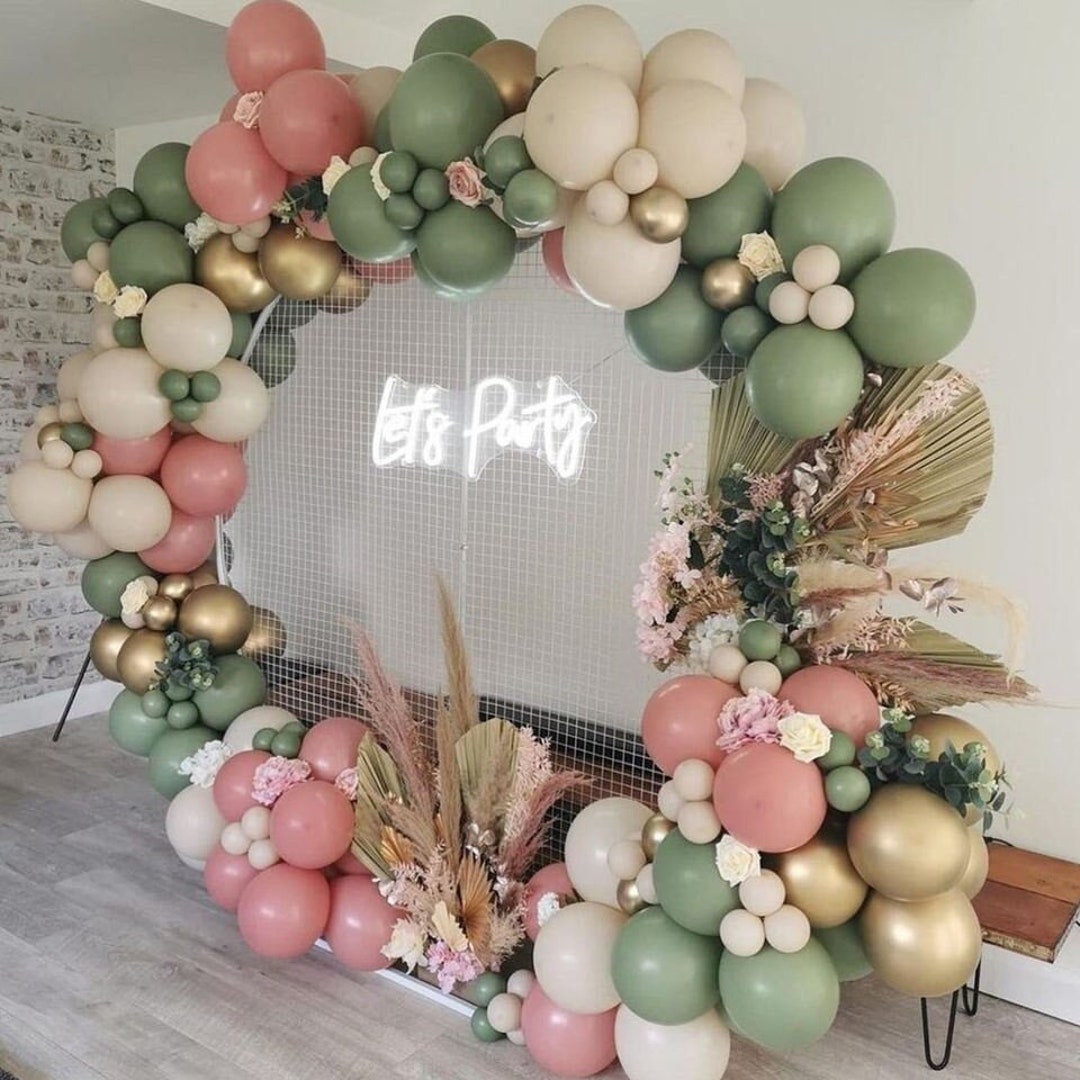Boho Pastel Balloons Garland Birthday Party Decorations Wedding Baby ...