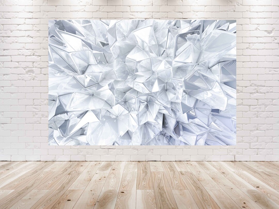 7X5FT Crystal Birthday Party Decorations Backdrop Quartz Jewelry Theme ...