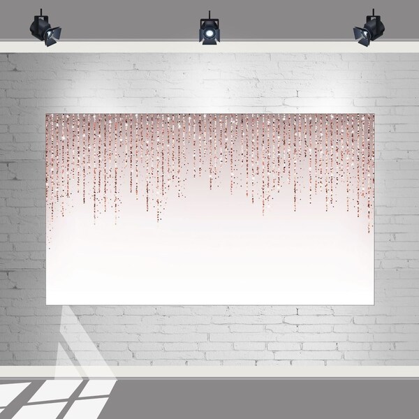 Rose Gold Backdrop - Etsy