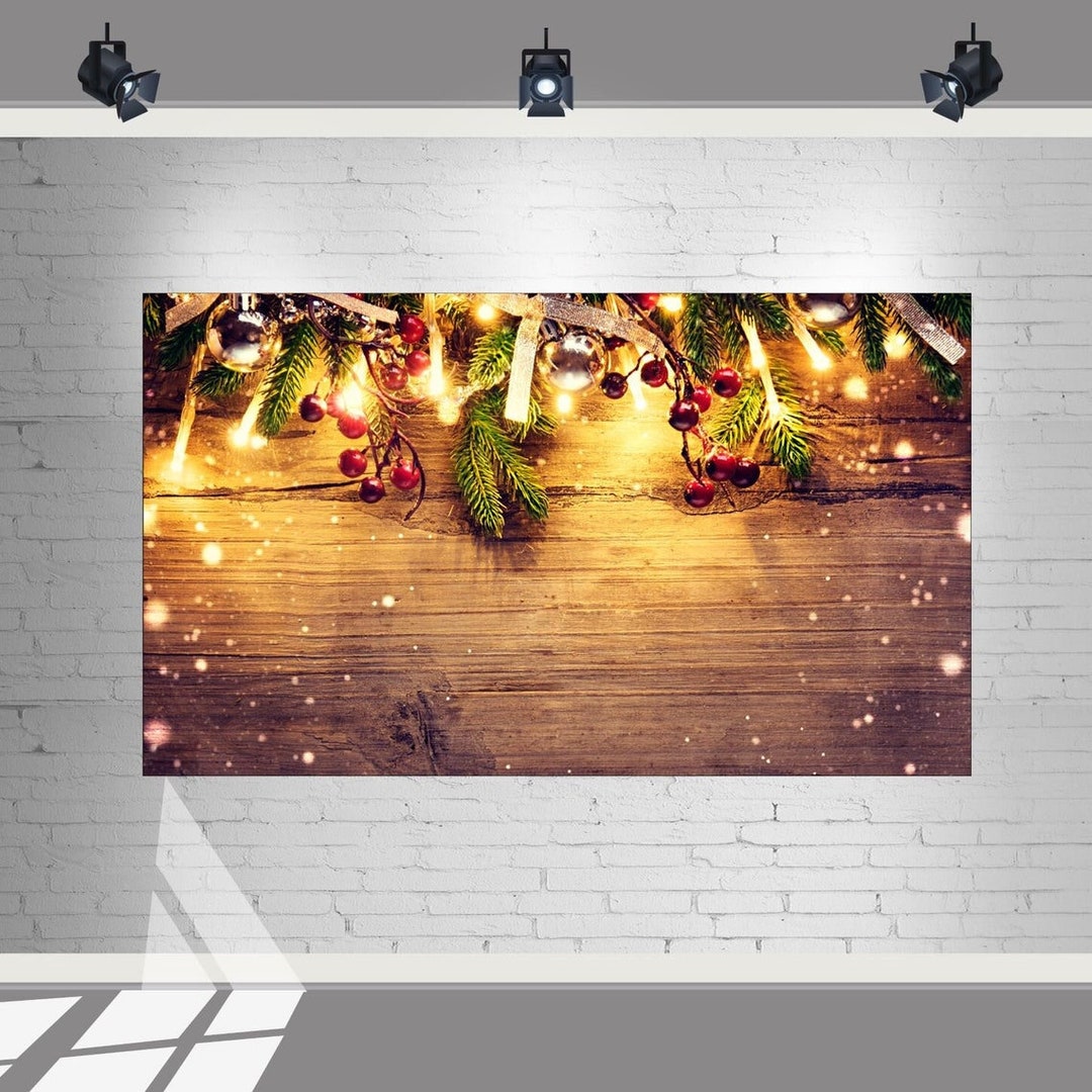 7X5 FT Merry Christmas Party Decorations Backdrop for Photoshoot ...