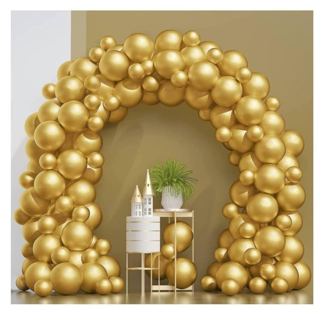Gold Balloons Garland Birthday Party Decorations Baby Shower Wedding ...