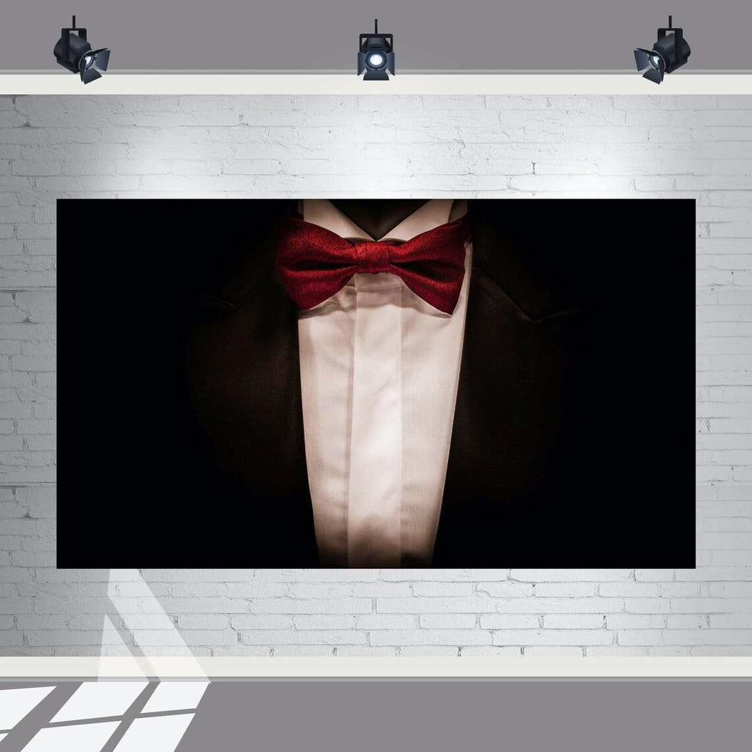 Tuxedo Suit Backdrop: Bachelor Party Photo Booth (7x5 FT) - Etsy