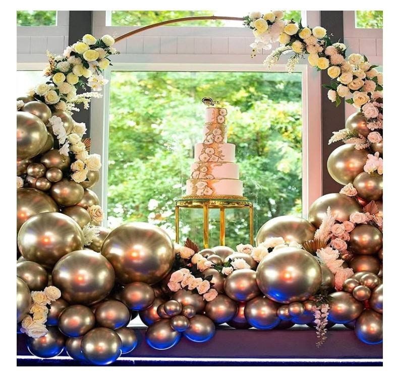 Gatsby Gold Balloon Garland Kit | Birthday Party Decorations | Wedding ...