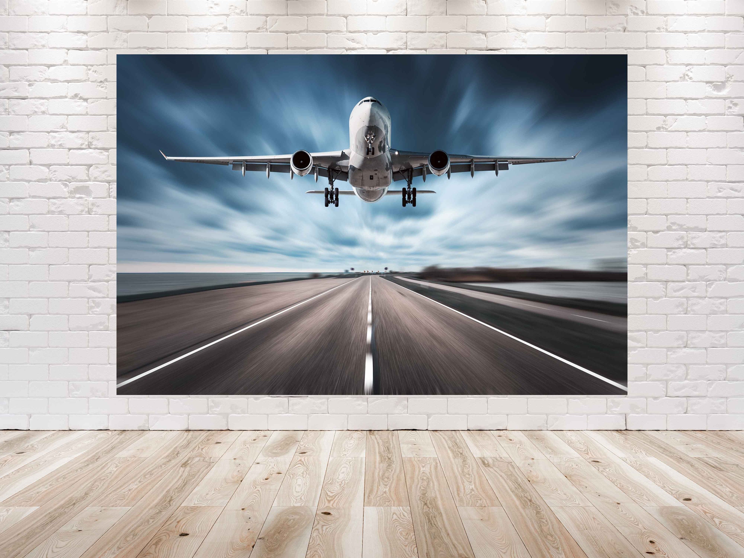 Airplane Birthday Backdrop: Pilot Theme Photo Booth Poster (7x5 FT) - Etsy