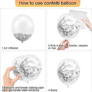 Red and Silver Balloon Arch Kit Xmas Party Decorations Red Theme ...