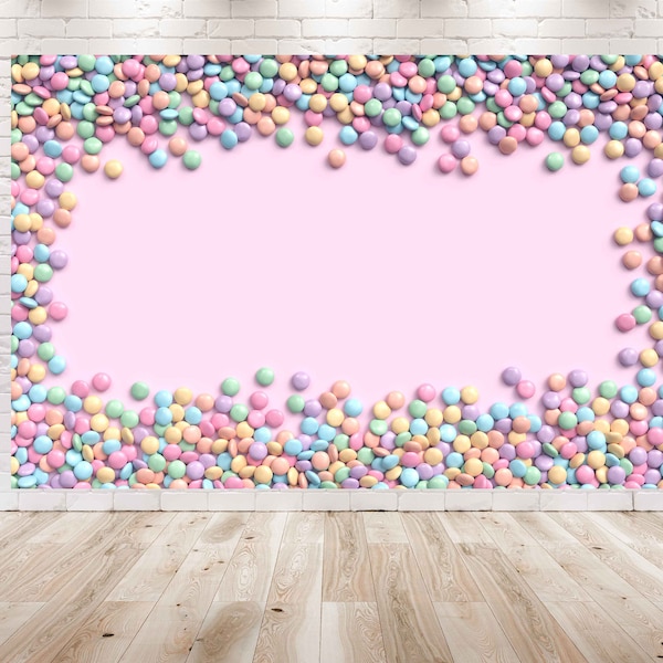 Candy Shop Backdrop - Etsy